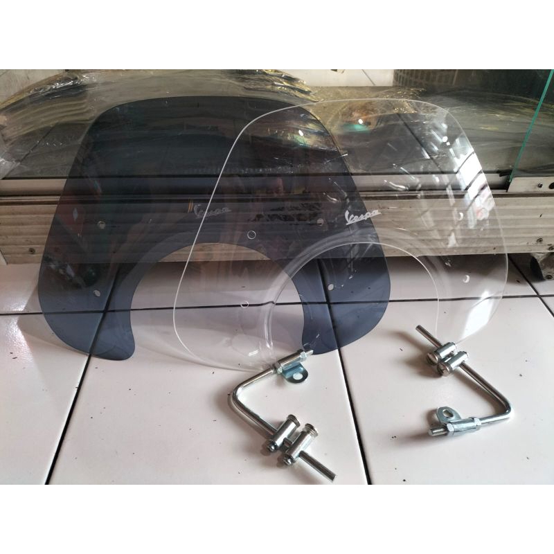 Jual Windshield/Flyscreen/Visor Khusus Vespa CLASSIC PX Exlusive Sprint ...