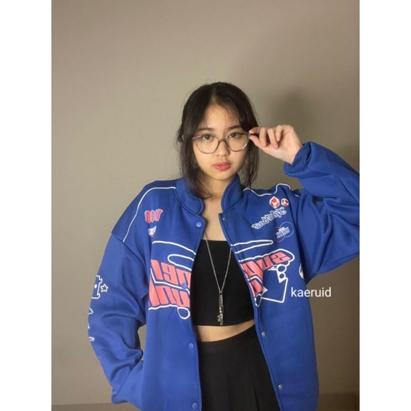 Jual Jaket Racing Import Pria Wanita | Kaeruid | Racing Jacket Varsity ...