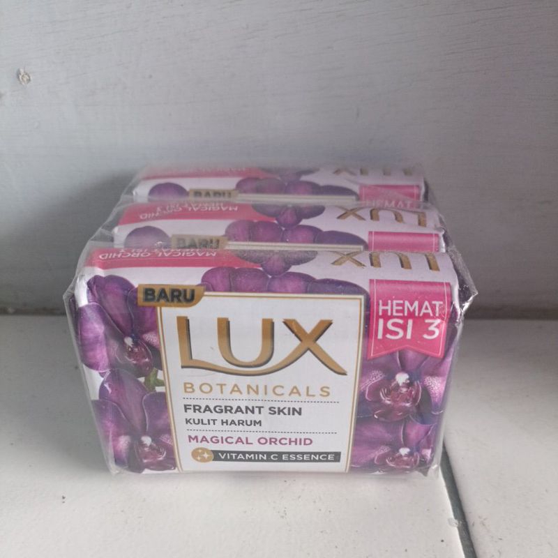 Jual LUX BOTANICALS SABUN Batang MAGICAL ORCHID 3 X 100 GRAM | Shopee Indonesia