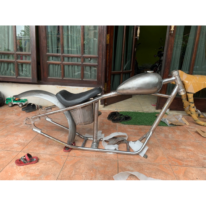 Jual frame set chopper,rangka set chopper,rangka chopper,frame chopper ...
