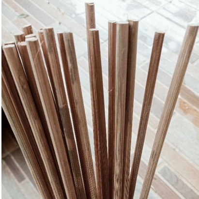 Jual Stik bambu lidi bulat P 50 cm L 5 mm satu iket 50 batang | Shopee ...