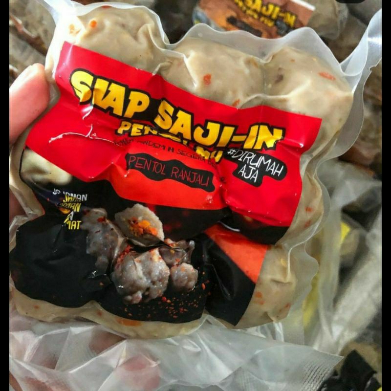 Jual pentol Frozen isi 9 (daging/mozarella/puyuh/keju/jamur/ranjau ...