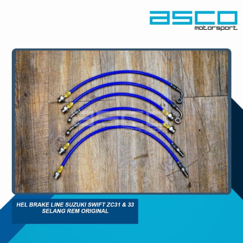 Jual HEL Brake Line Suzuki Swift ZC31 & 33 Selang Rem Original | Shopee ...
