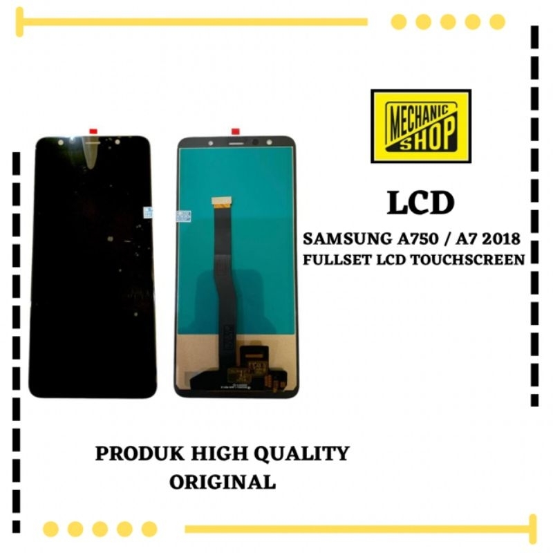 Jual LCD SAMSUNG A7 2018 / SAMSUNG A750 FULLSET TOUCHSCREEN | Shopee Indonesia