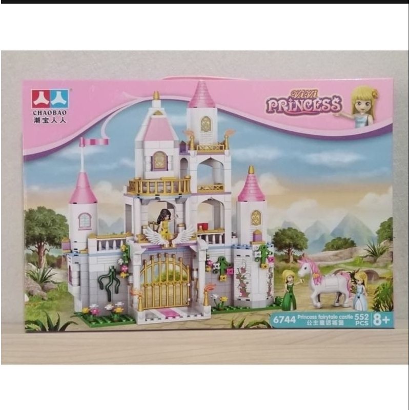 Jual Brick Chaobao Princess Istana - Mainan Anak Perempuan Brick ...