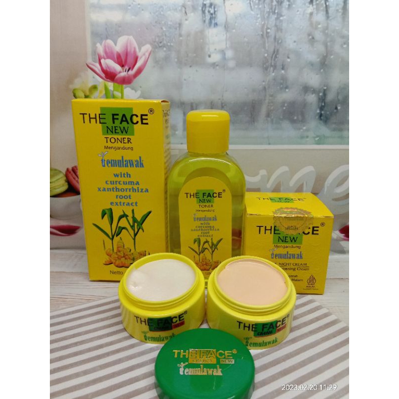 Jual Paket Cream Temulawak The Face 3in1 Original Bpom / Cream ...
