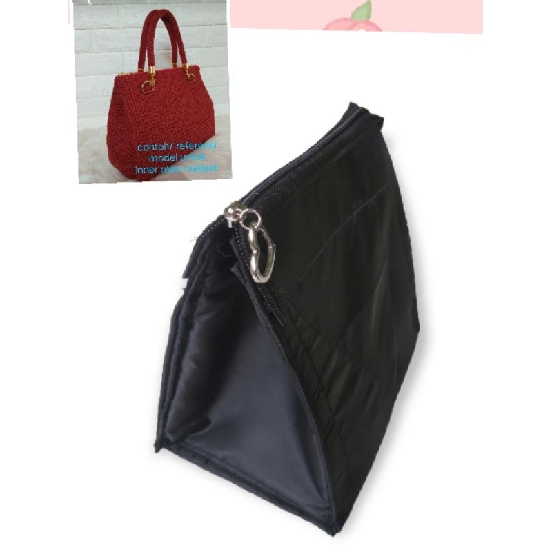 Jual inner tas / furing tas rajut model atas melipat untuk kerajinan ...