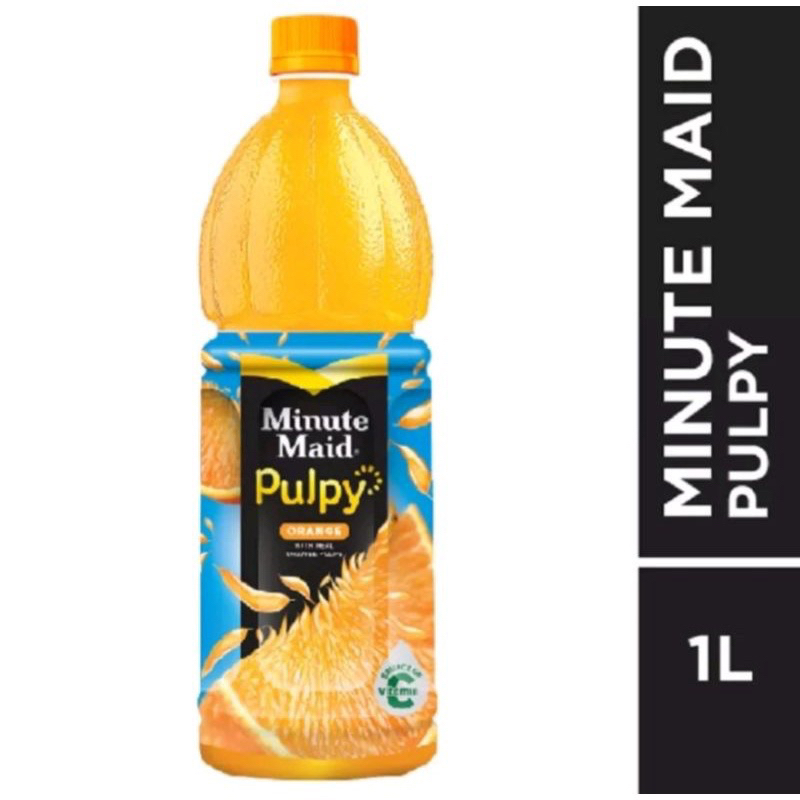 Jual HD Management Minute Maid Pulpy Orange 1L | Shopee Indonesia