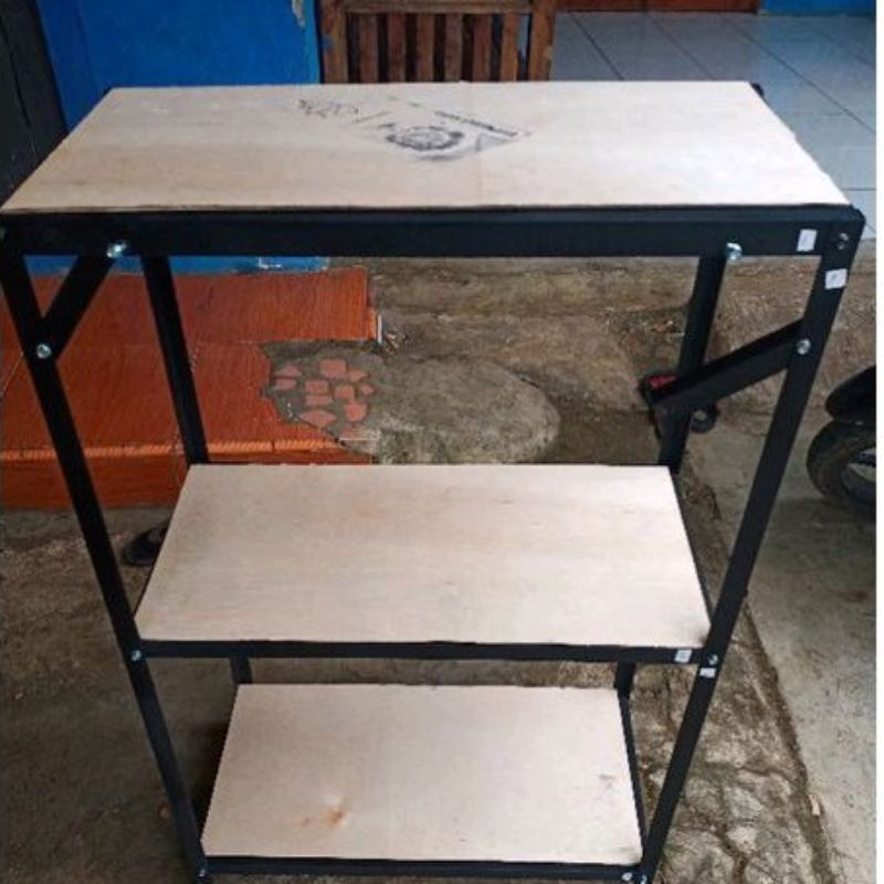 Jual Rak serbaguna P60cm L30cm T100cm / Rak aquarium / rak susun besi ...