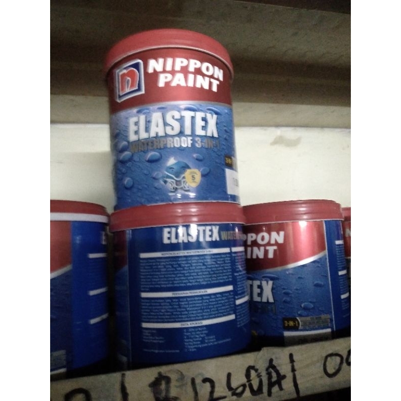 Jual NIPPON PAINT ELASTEX WATERPROOF 3-IN-1 1KG | Shopee Indonesia