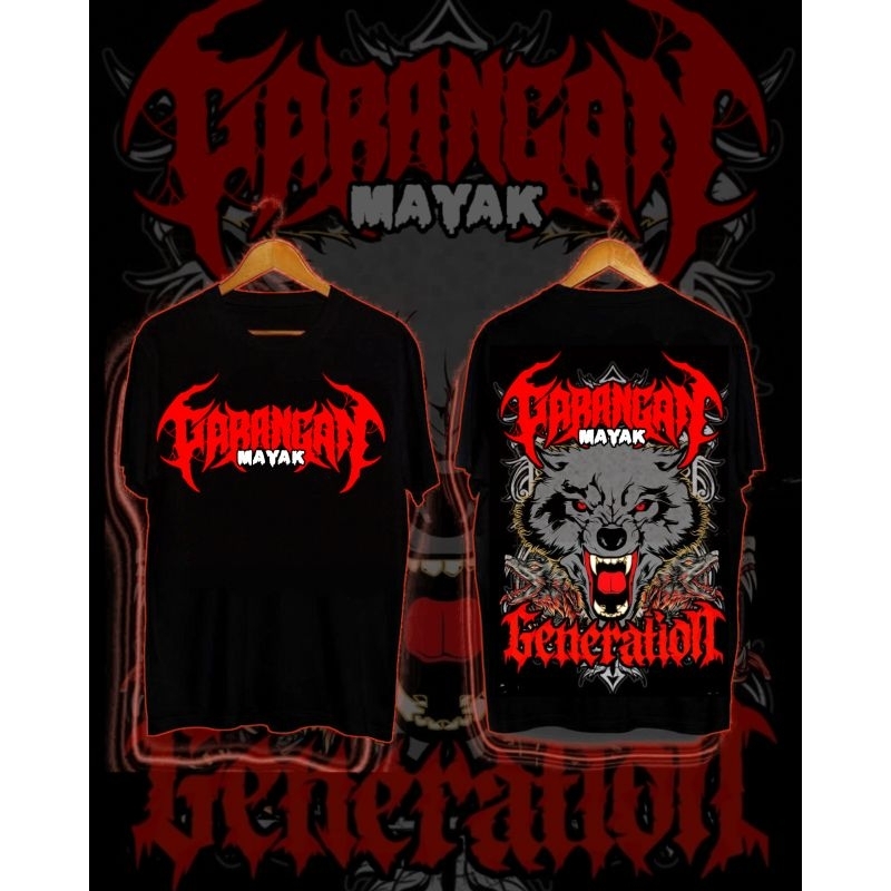Jual kaos garangan mayak generation | Shopee Indonesia
