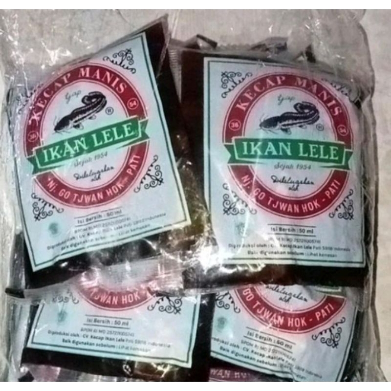 Jual Kecap Lele Pack isi 12*50ml Manis dan Enak | Shopee Indonesia