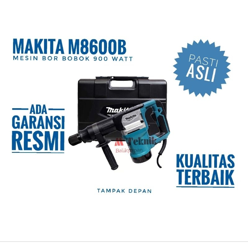 Jual Mesin Bor Bobok Beton Makita M8600B demolition jack hammer tembok M 8600 B | Shopee Indonesia
