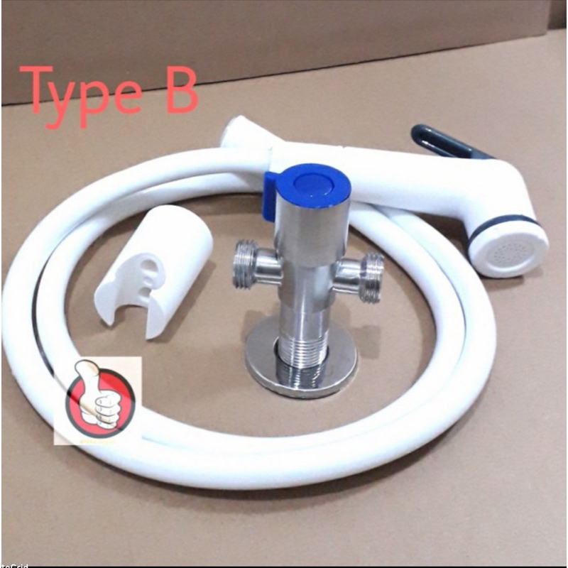 Jual Paket Murah Jet Washer Toilet + Stop Kran Stainlees Sus 304 Ukuran ...