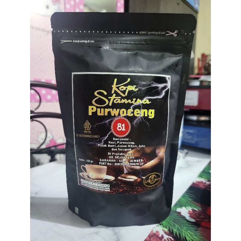 Jual Kopi Stamina Purwoceng Khas jember / Pro Coffe | Shopee Indonesia