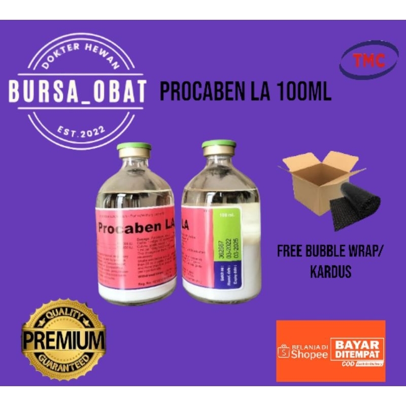 Jual Procaben LA 100 ml PENGGANTI PENSTREP - Antibiotik atasi infeksi ...