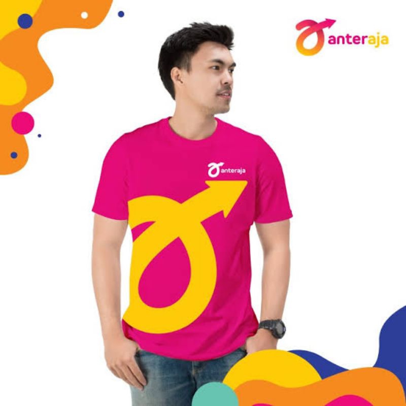 Jual Kaos Anteraja ( Magenta ) | Shopee Indonesia