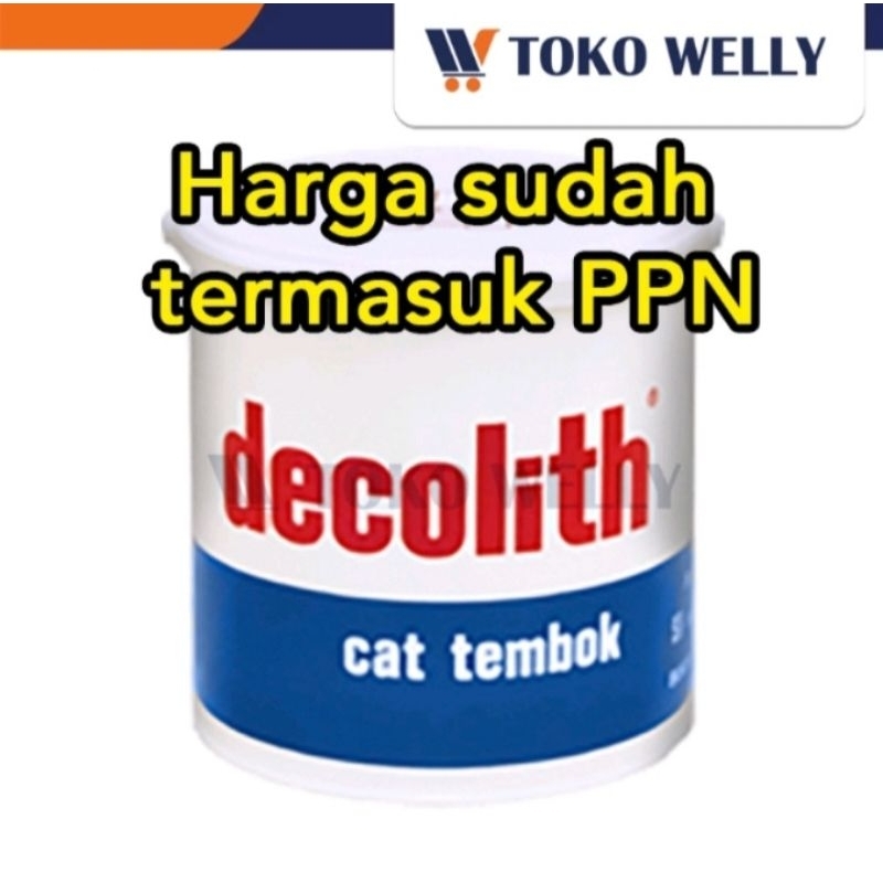 Jual Warna Agung Decolith / Cat Tembok / Pail 25kg | Shopee Indonesia