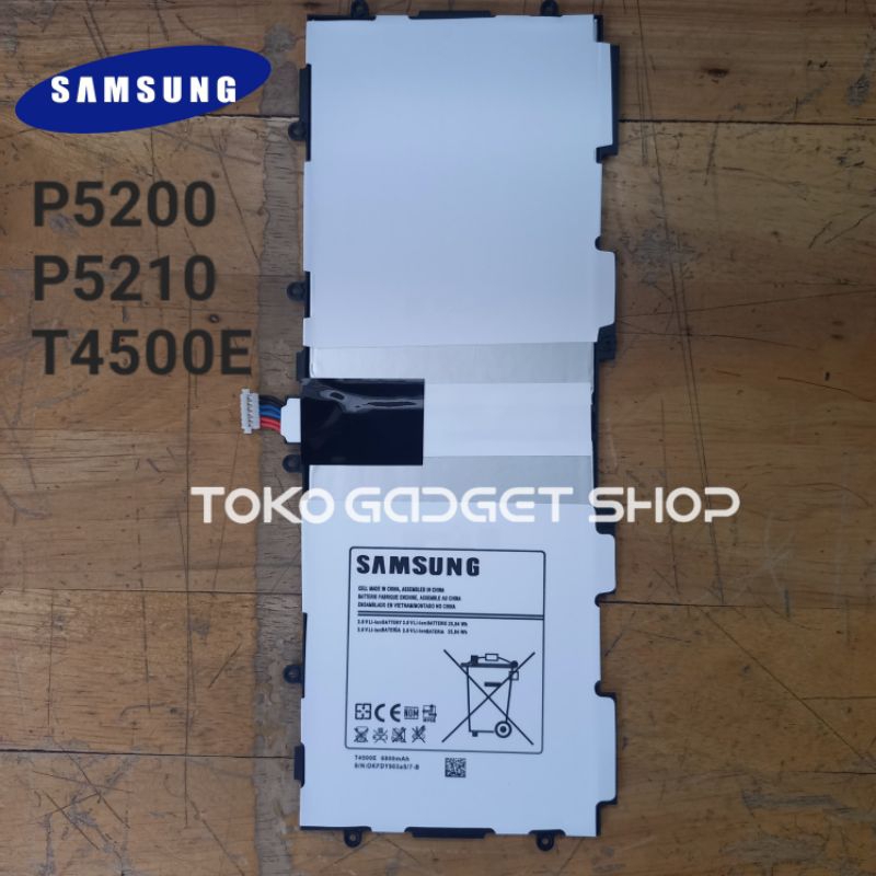 Jual Battery Baterai SAMSUNG P5200 P5210 T4500E ORIGINAL | Shopee Indonesia