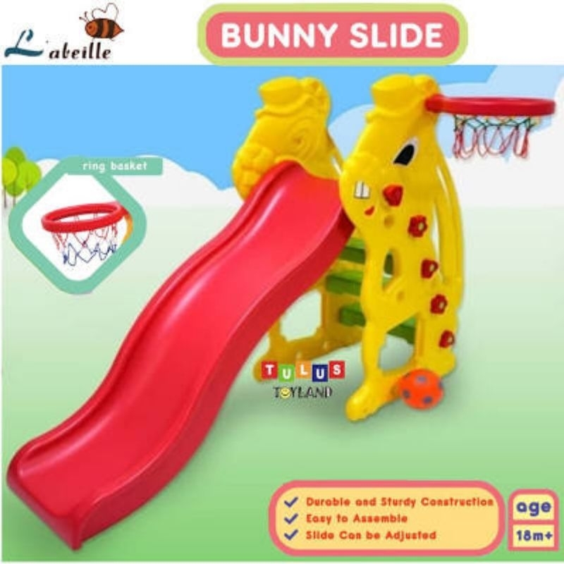 Jual Labeille perosotan anak jm30208 whale tinggi 105cm bunny slide ...