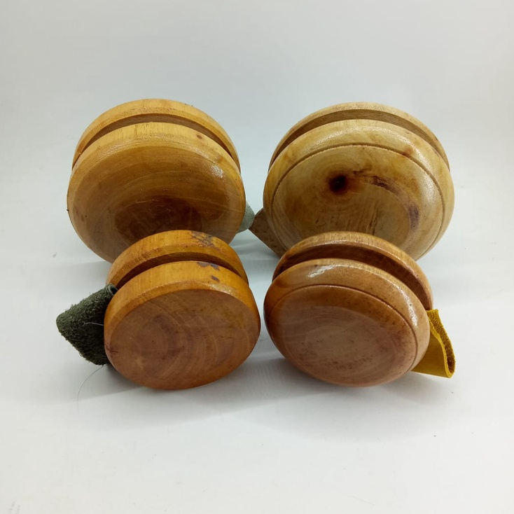 Jual Yoyo / Yo Yo Kayu PREMIUM Polos Plitur Murah Mainan Anak Jadul ...