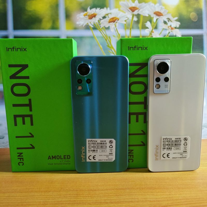 Jual INFINIX NOTE 11 NFC 6/128 SECOND MULUS LENGKAP BEKAS MURAH ...