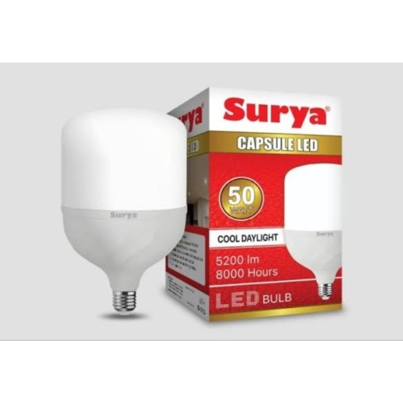 Jual LAMPU LED SURYA CAPSULE 50W / LED 50WATT | Shopee Indonesia