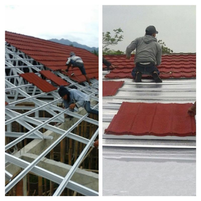Jual Paket genteng atap baja ringan | Shopee Indonesia