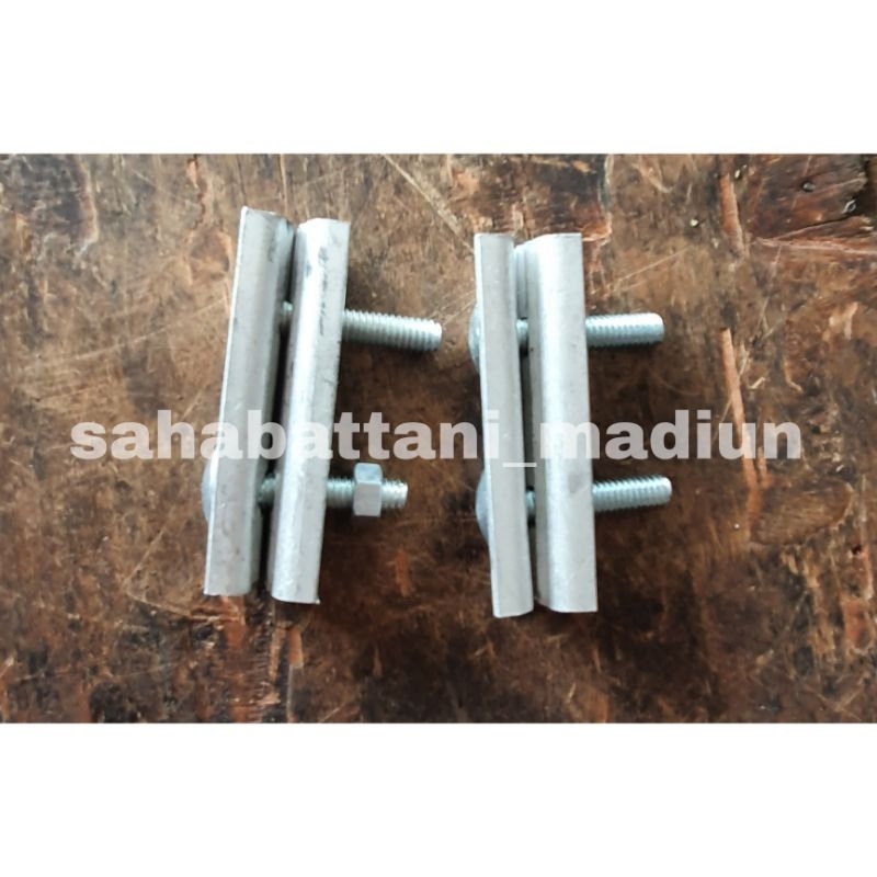 Jual baut jekson, jepit klem, ban selep driving belt 6"x6"(4baut) 5"x5 ...