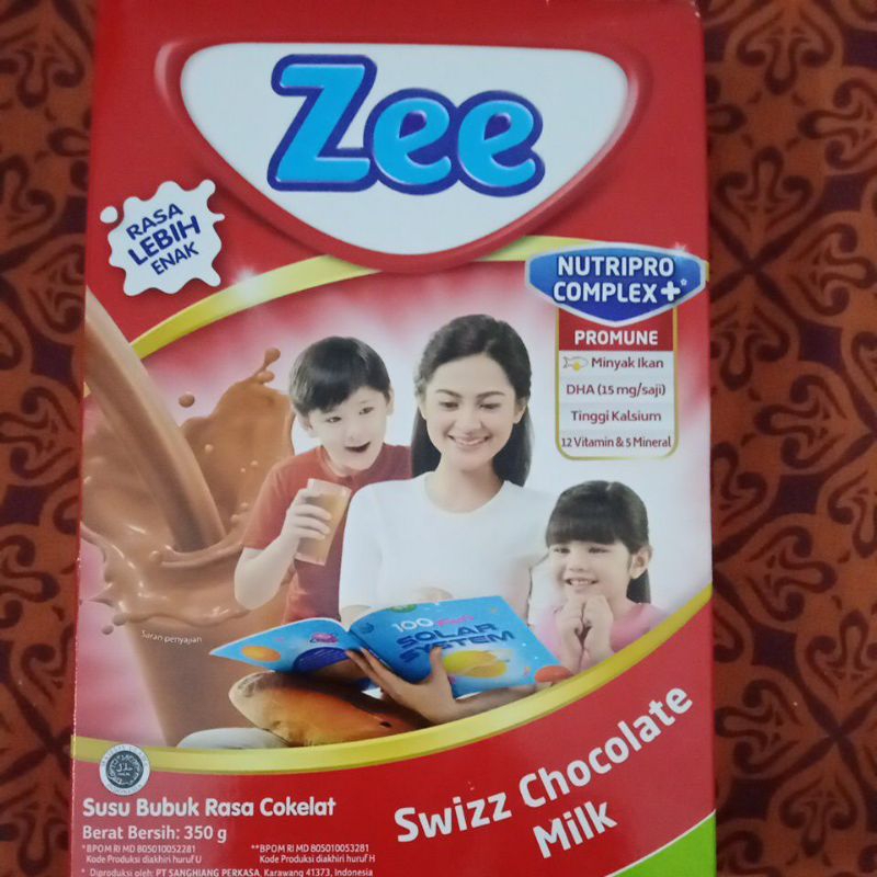 Jual susu Zee coklat vanila 337 gr | Shopee Indonesia