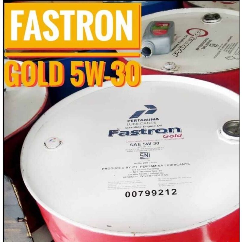 Jual Pertamina Fastron gold 5W-30 API SN/CF repack dari drum | Shopee ...
