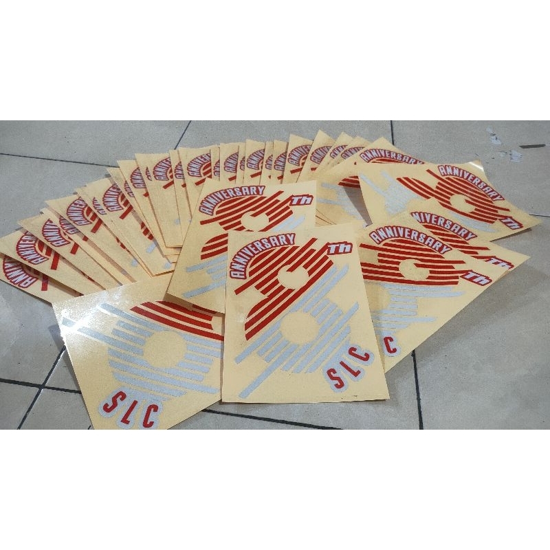 Jual cutting sticker sticker custom sticker logo sticker timbul ...