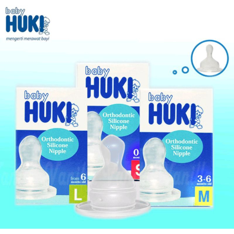 Jual Niple Huki orthodontik Dot Huki baby Dot Gepeng | Shopee Indonesia