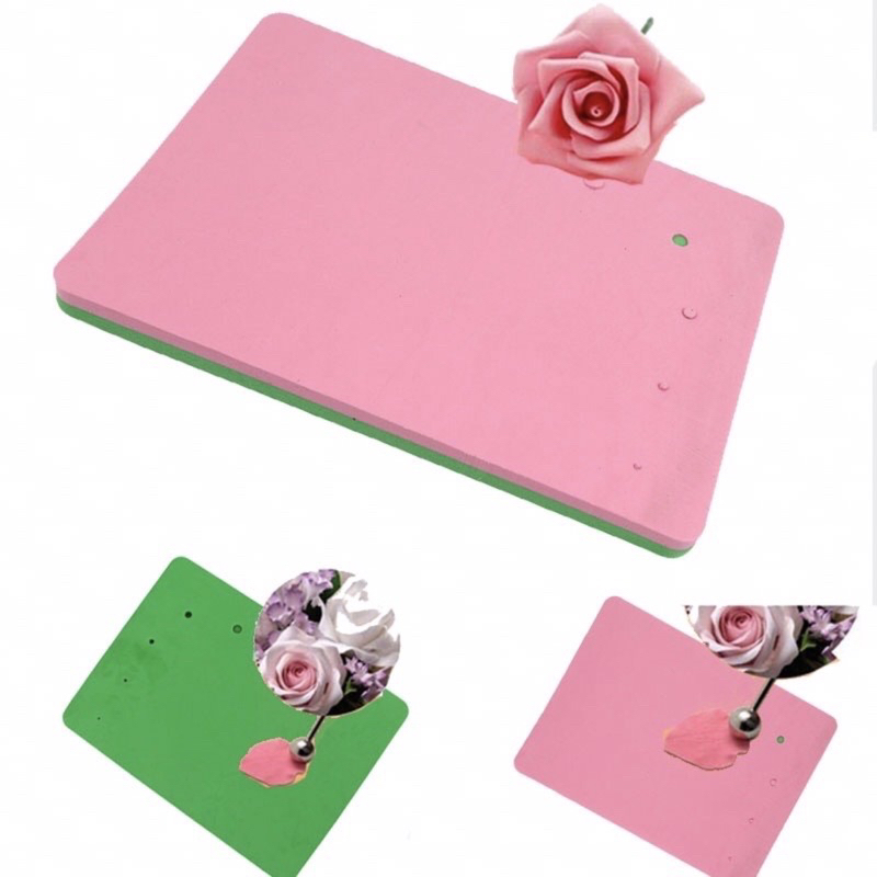Jual Fondant foam alas fondant 5 Holes Flower Shaping Foam Pad Sponge ...