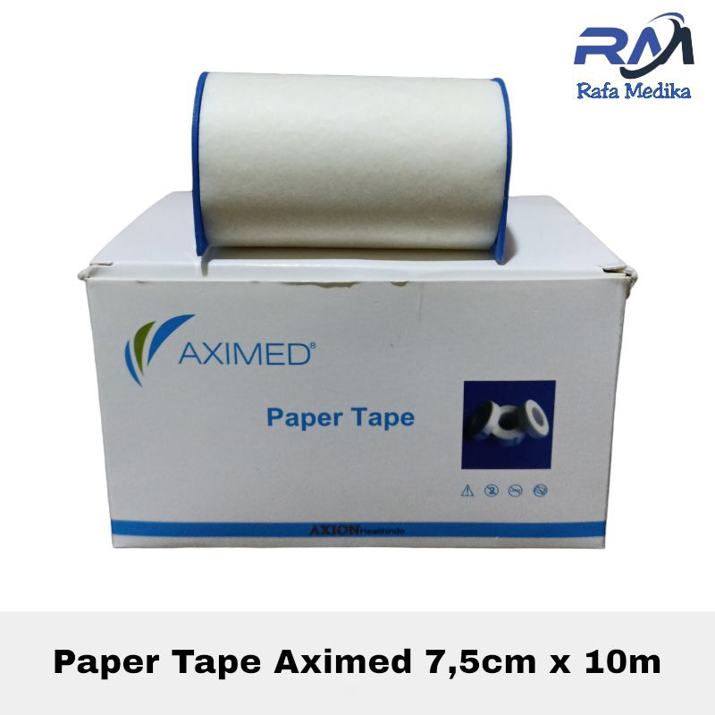 Jual Paper Tape Aximed Plester Tape Aximed Micropore | Shopee Indonesia