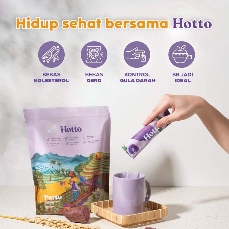 Jual Hotto Purto 1 pouch ( isi 16 sachet ) | Shopee Indonesia