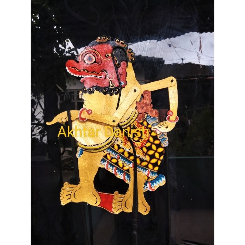 Jual WAYANG KULIT MBELUNG,WAJAH MERAH MUDA, KUALITAS BAGUS | Shopee ...