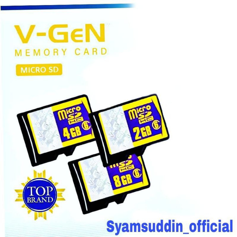 Jual MEMORY CARD V-GEN 32GB,16GB,8GB,4GB,2GB 100% ORIGINAL | Shopee ...
