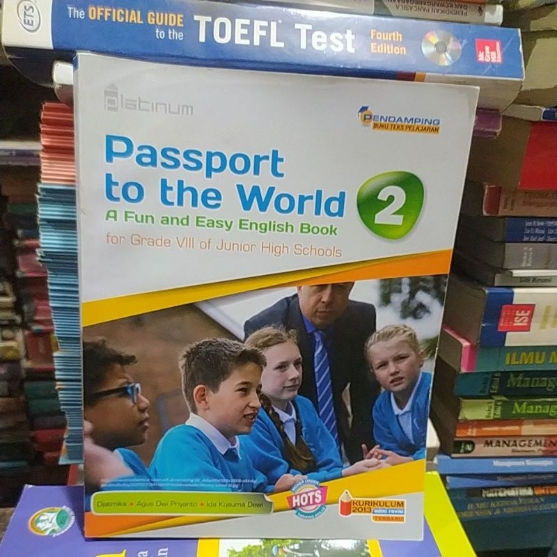 Jual Buku passport to the world untuk SMP MTS kelas 2 (original ...