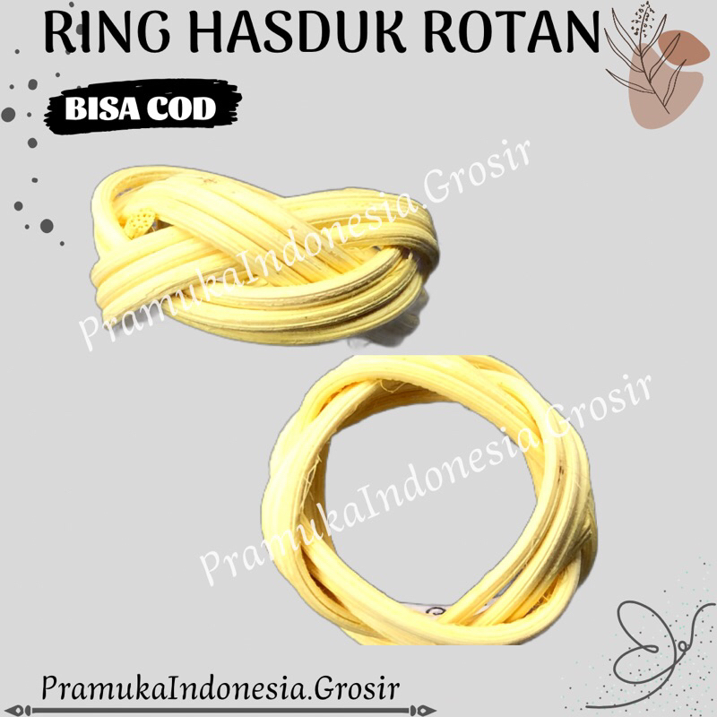 Jual [ECER] RING HASDUK ROTAN PRAMUKA / RING KACU ROTAN PRAMUKA ...
