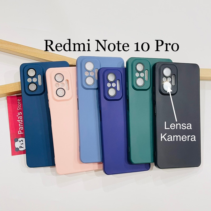 Jual Case Redmi Note 10 Pro Lenspro Makaron Full Color Softcase Pro ...