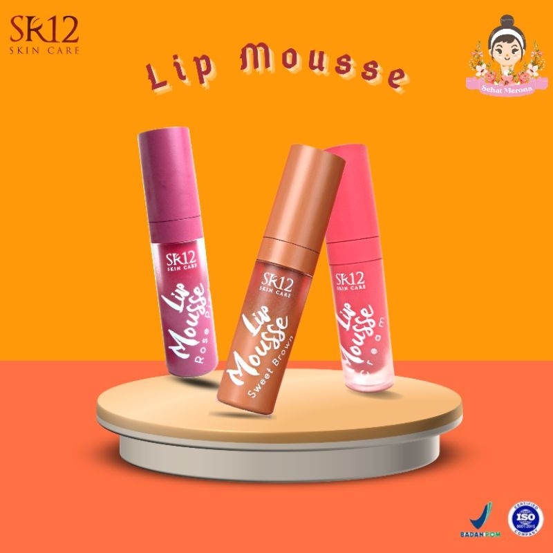 Jual LIP MOUSSE CREAM SR12 / MELEMBABKAN BIBIR / LIP MOUSSE MATTE ...