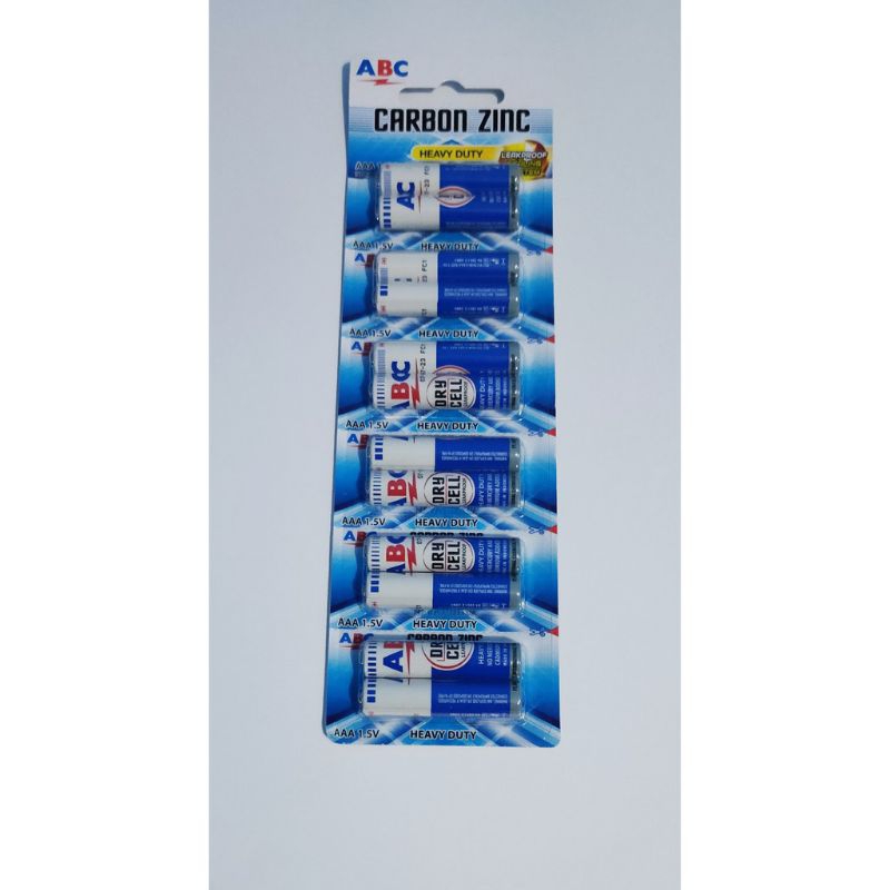 Jual 12pcs Batu Baterai ABC A3 / Batu Baterai ABC / Batu Batre ABC ...