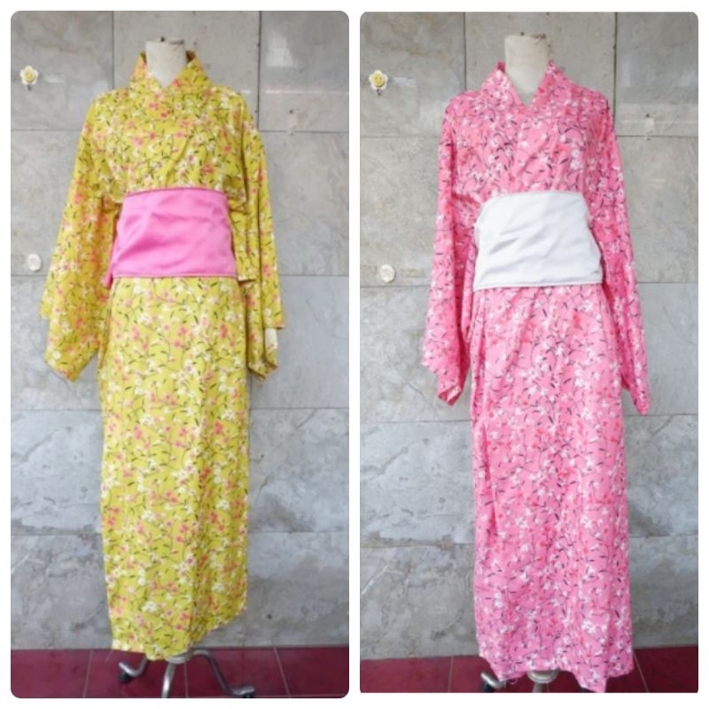 Jual Yukata kimono baju adat tradisional jepang obi kostum costume89 | Shopee Indonesia