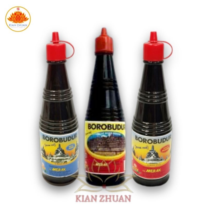 Jual Kecap Borobudur Asin / Manis / Manis Sedang | Shopee Indonesia