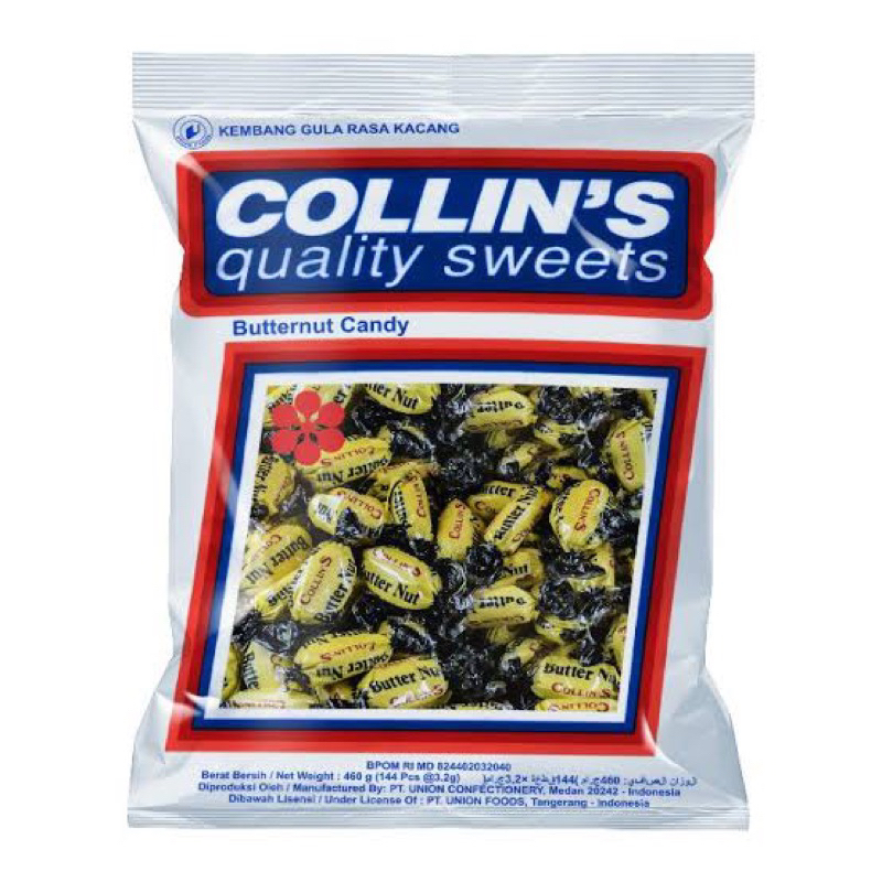 Jual Permen Collins Butternut 160 gr - Collin's Butternut Candy - isi ...