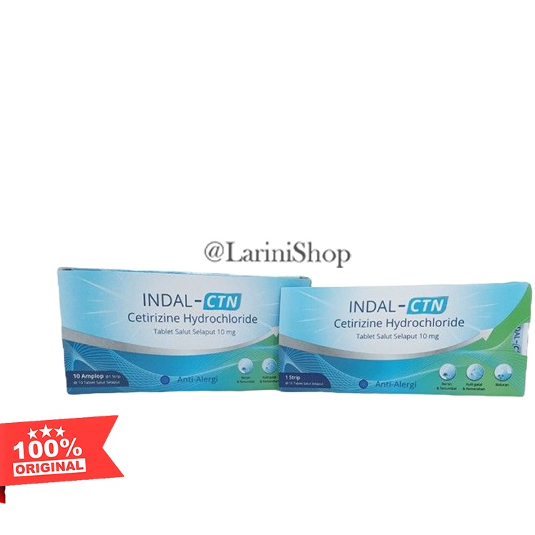 Jual INDAL CTN 10 TABLET (HARGA PER STRIP) | Shopee Indonesia