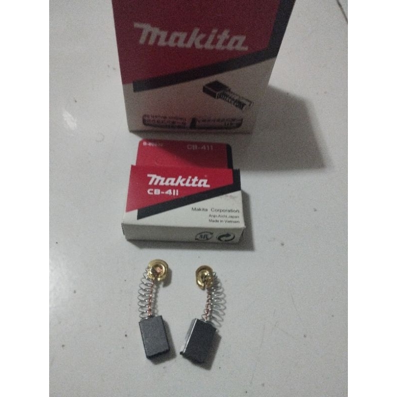 Jual Carbon Brush Makita Cb 64 51 411 459/Arang Spul Makita(minimal 2pcs) cb 64 51 411 459 ...
