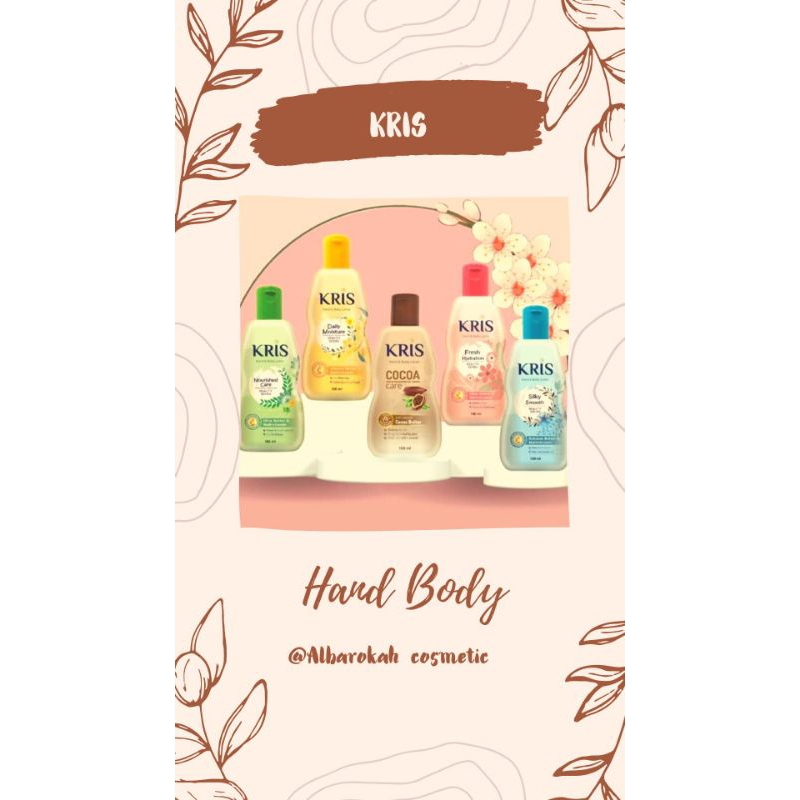 Jual KRIS Hand & Body Lotion 100ml Cocoa | Shopee Indonesia
