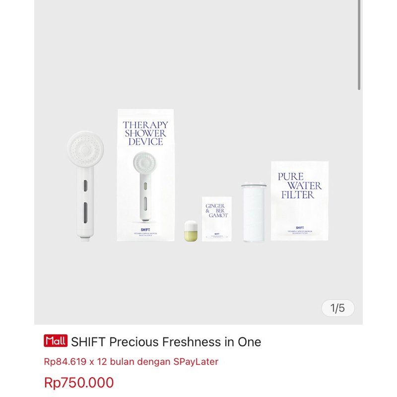 Jual shift sh!ft vitamin capsule shower NEW (TAKE ALL) | Shopee Indonesia